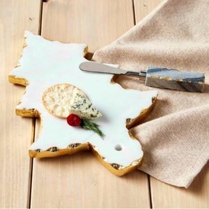 Mud Pie | Dining | Mud Pie Marble Tree Serving Board | Poshmark